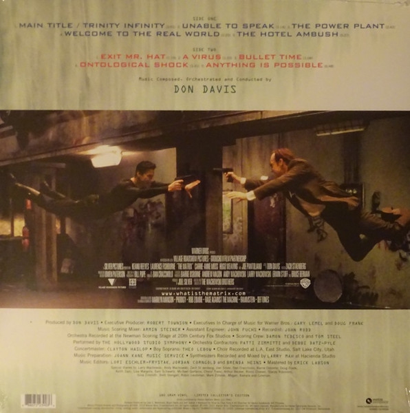 Don Davis – The Matrix (Original Motion Picture Score) Fiyatı ...