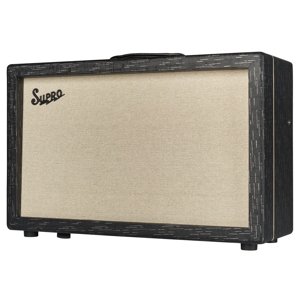 Supro 1933R Royale 212 - 50 Watt 2x12 Black Scandia Elektro Gitar ...