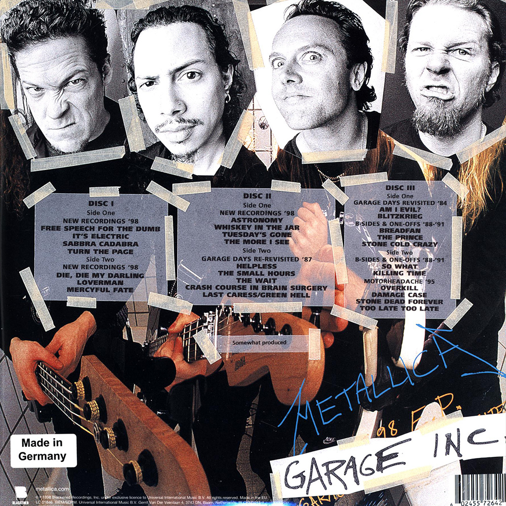 Metallica - Garage Inc Fiyatı, Özellikleri | ZUHAL - Dünyanın En İyi ...