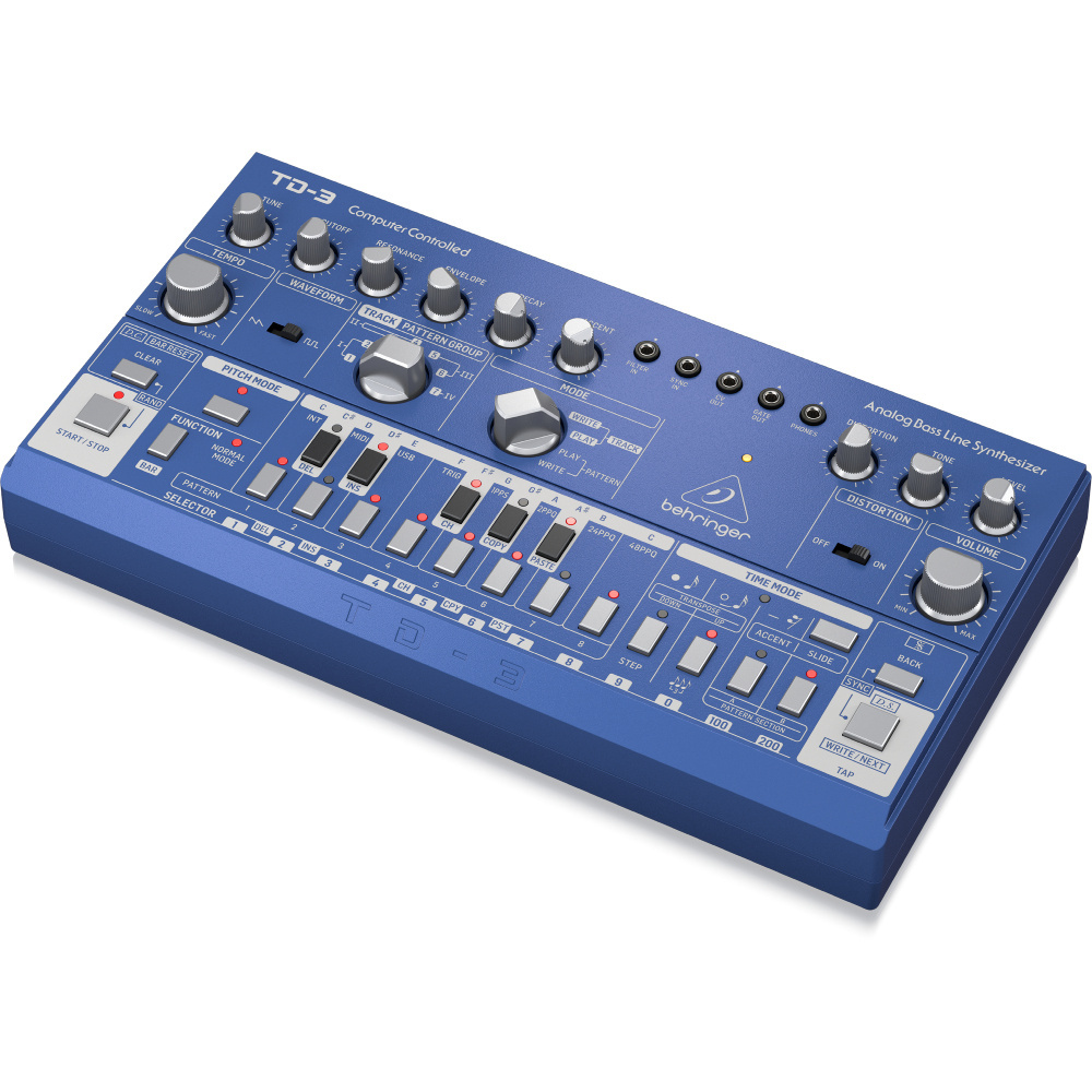 BEHRINGER TD-3-BU Analog Bass Line Synthesizer (Mavi) Fiyatı ...