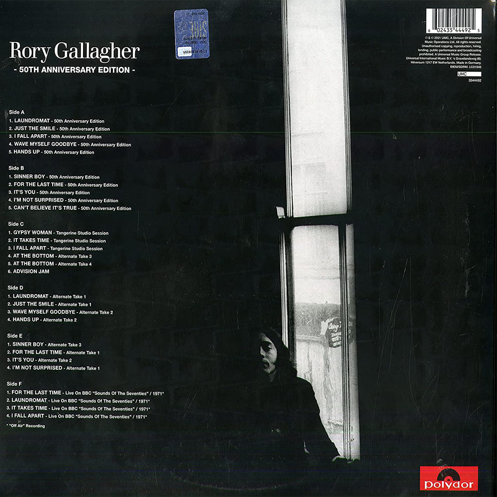 Rory Gallagher – Rory Gallagher (50th Anniversary Edition) Fiyatı ... Rory Gallagher – Rory Gallagher (50th Anniversary Edition) Fiyatı ...