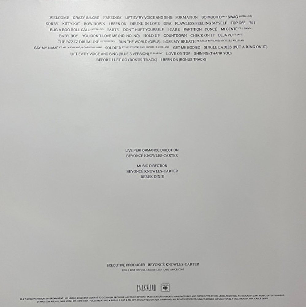 Beyoncé – Homecoming: The Live Album Fiyatı, Özellikleri | ZUHAL ...