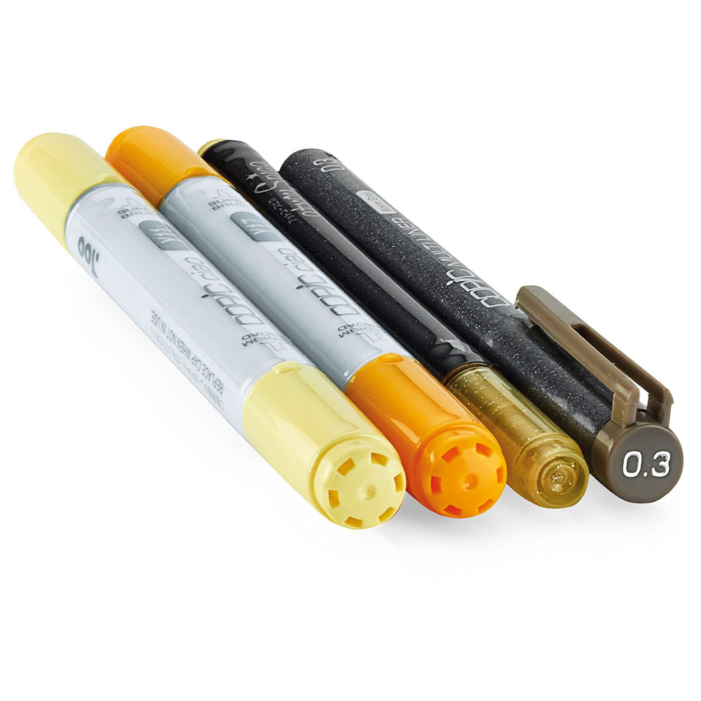 COPIC Ciao Doodle Pack Yellow Fiyatı, Özellikleri | ZUHAL - Dünyanın En ...