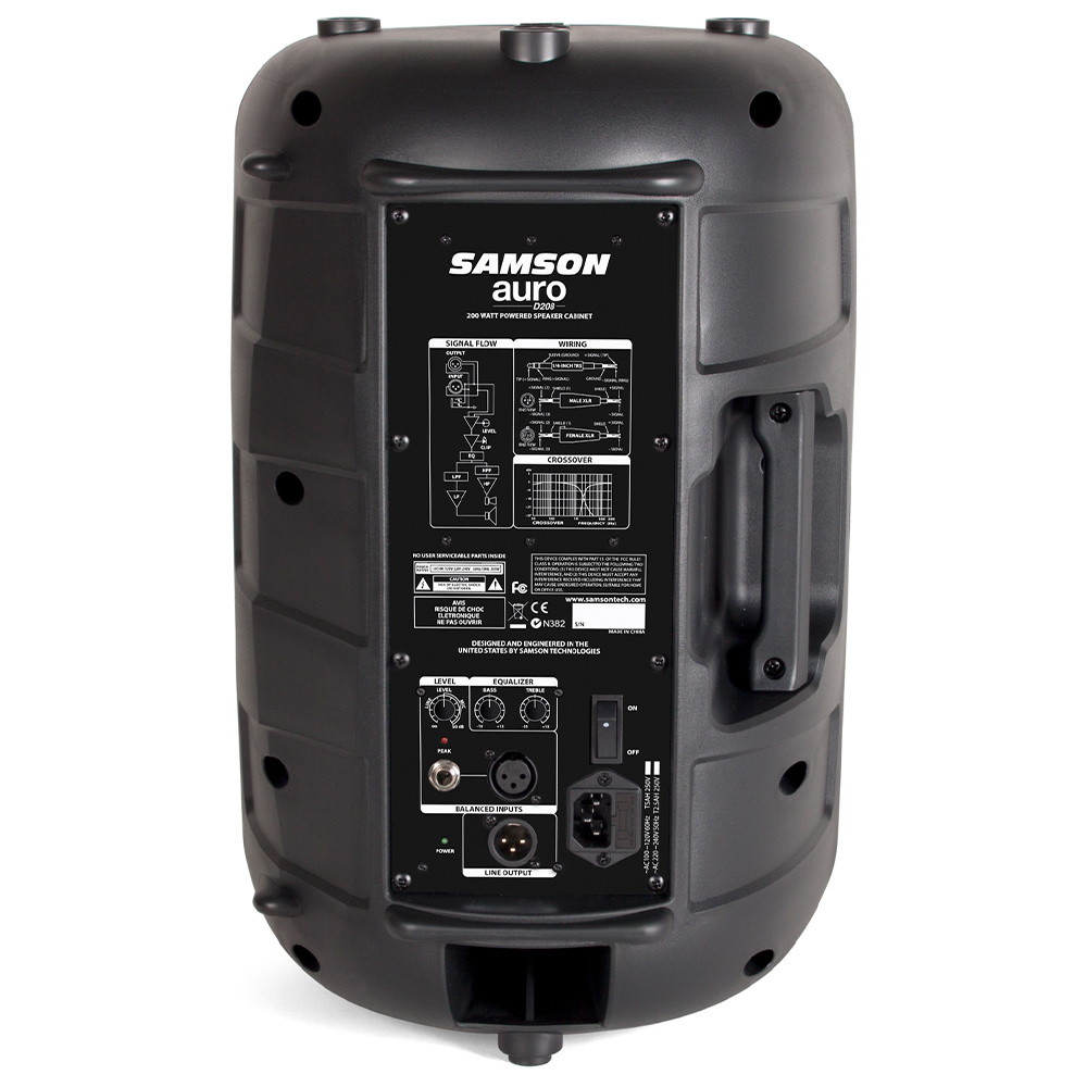 SAMSON Auro D208 200 Watt 2-Yollu Aktif Kabin Fiyatı, Özellikleri ...