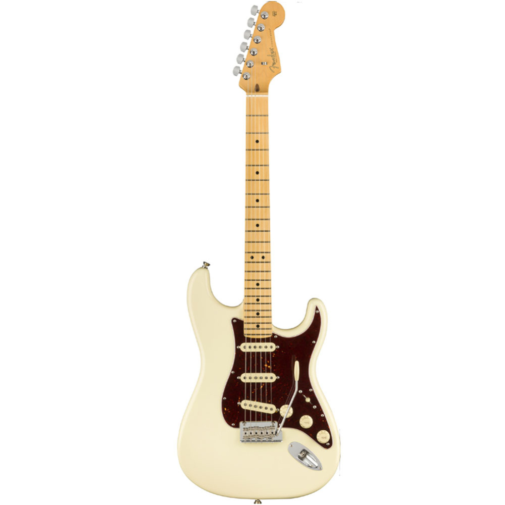 Fender American Professional II Stratocaster Akçaağaç Klavye Beyaz ...