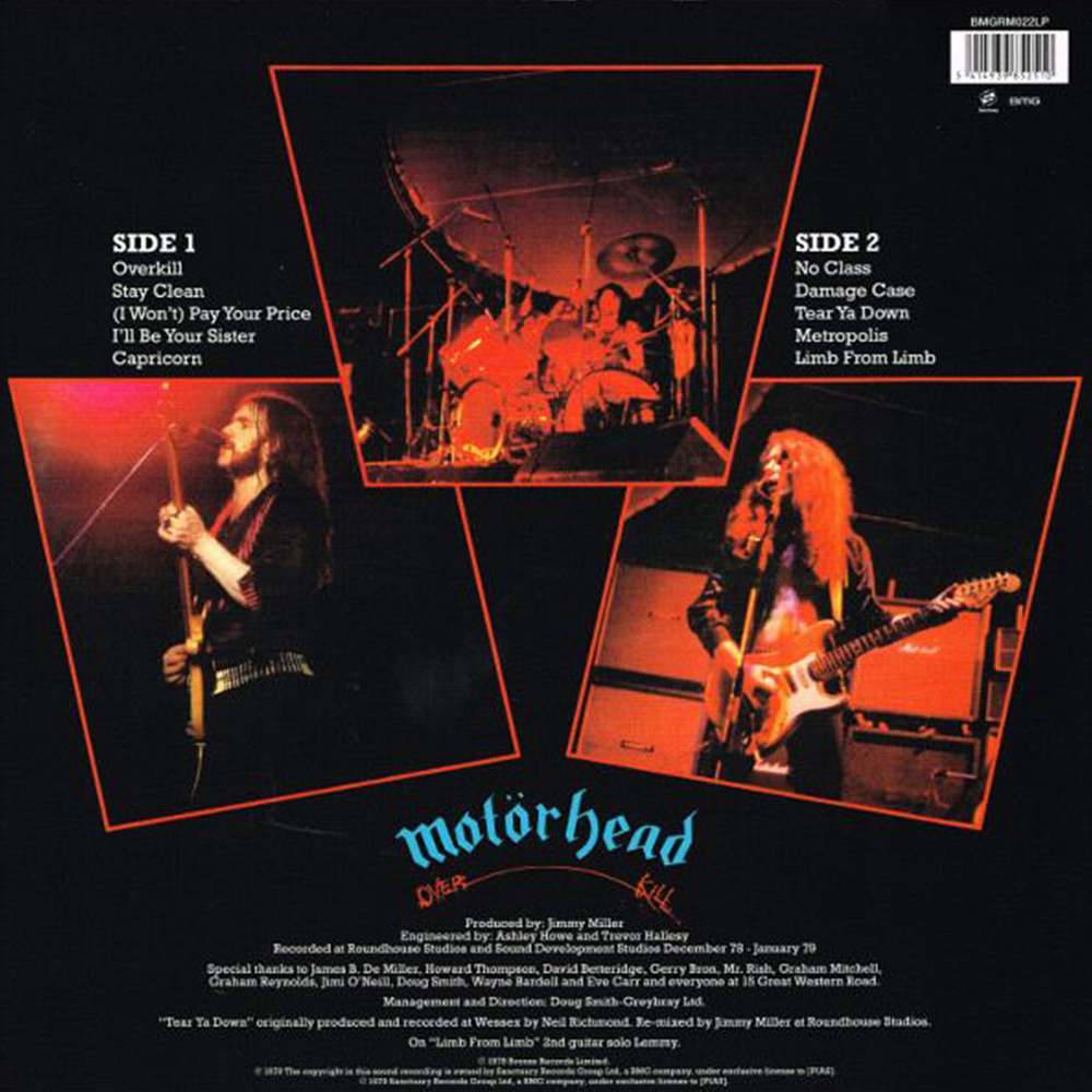 Motörhead - Overkill Fiyatı, Özellikleri | ZUHAL - Dünyanın En İyi ...