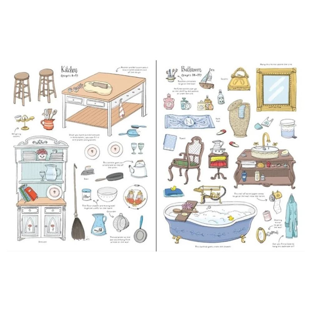 Dolls House Sticker Book Fiyatı, Özellikleri | ZUHAL - Dünyanın En İyi ...