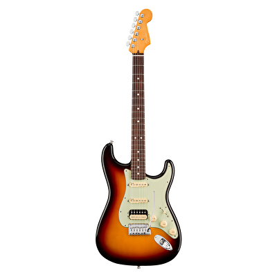 Fender American Ultra Stratocaster HSS Gülağacı Klavye Ultraburst ...