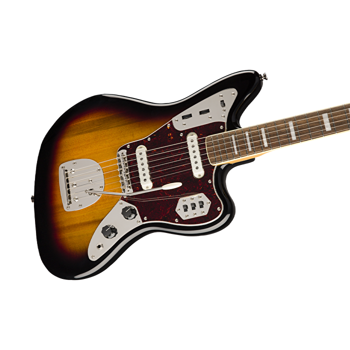 Squier Classic Vibe 70s Jaguar Laurel Klavye 3-Color Sunburst Elektro ...
